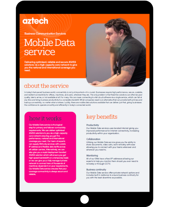 Mobile Data | Aztech IT Solutions